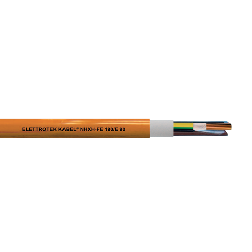 4 Awg 4c Solidstranded Bare Copper Unshielded Polymer Nhxh Fe 061kv