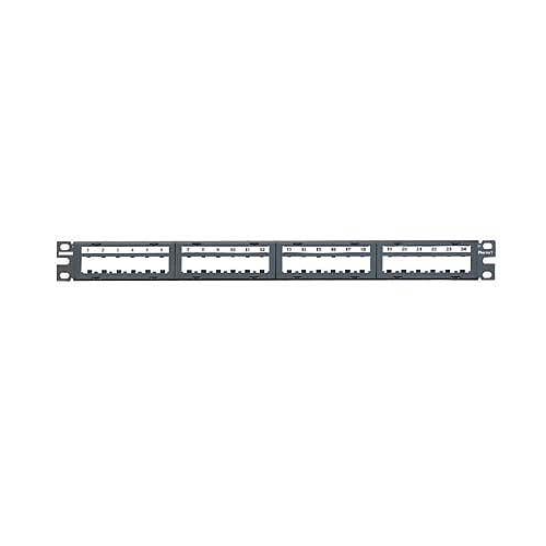 Mini-Com Faceplate Modular Patch Panel W/ label