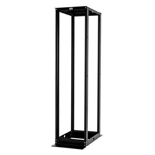QuadraRack 4-Post Frame; 7'H x 19"W; Black CPI 50120-703