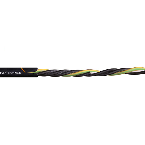 Igus Cf34 Ul 25 04 D 14 Awg 4c Stranded Bare Copper Unshielded Tpe 100