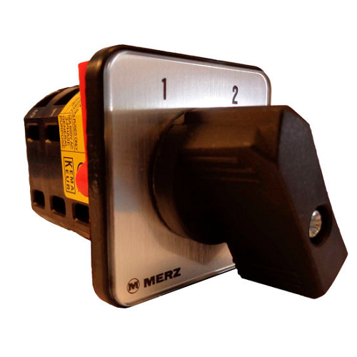 1-Pole 16A 4-hole Springer Controls/Merz Front-Mount Switch Z105/4-AA