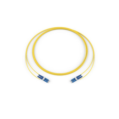 55 Meters Standard LCUPC Duplex SM 2F Zipcord Riser Standard Yellow Ja
