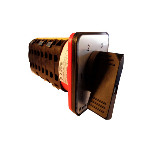 3-Pole 25A 4-hole Springer Controls/Merz Front-Mount Switch V251/1195-