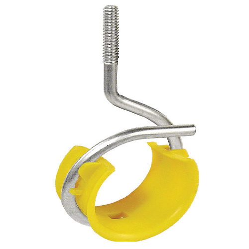 1-1/2" Saddle 1/4-20 With Screw Threaded Leg Bridle Rings BR-150-WH (P