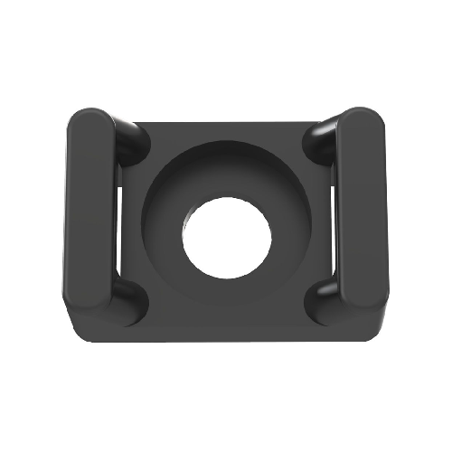 10 Hole Thread Size Nylon Screw-On Cable Tie Mount Natural TM3S10-C0