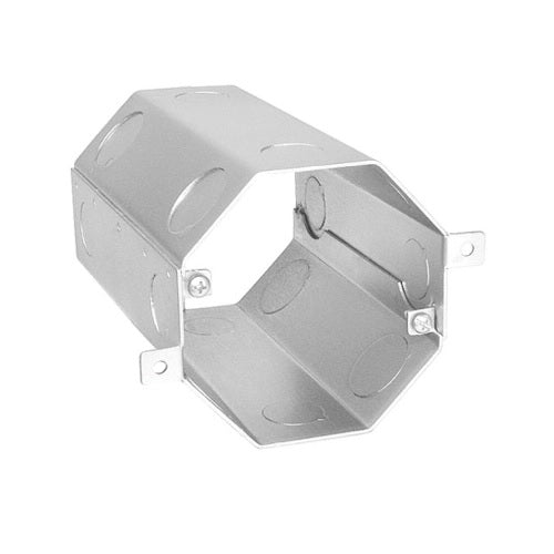 3" Deep Octagon Concrete Box - Welded W/ Conduit KO's OCR-300341 (Pack