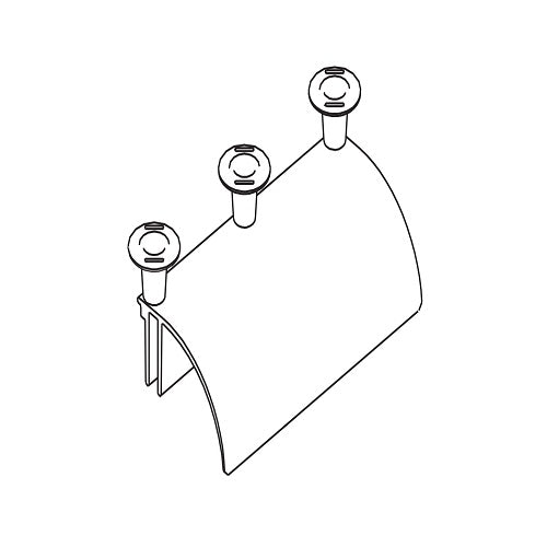 Radius Drop Stringer Adjustable Cable Runway 12101-103