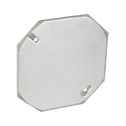 4 Inch Flat Blank Gasketed Octagon Cover 54C1-VT (Pack of 25)