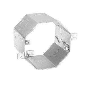 2-1/2" Deep Octagon Concrete Box - Welded W/ Conduit KO's OCR-250 (Pac