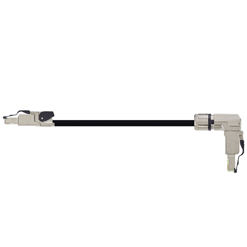 Igus CAT9641005 26 AWG 4P RJ45 Metal A / RJ45 Metal Angled B Connector