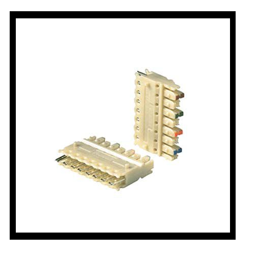 Pan-Punch 5 Pair 110 Connecting Block P110CB5-XY (Pack of 10)