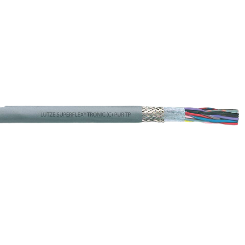 21 Awg 8 Conductor Shielded Lutze Superflex Tronic Pur TP 300V Cables
