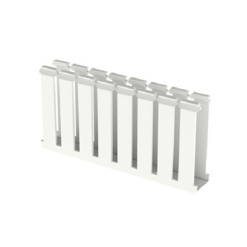 Wide Slot Base Wiring Duct White G1X4WH6