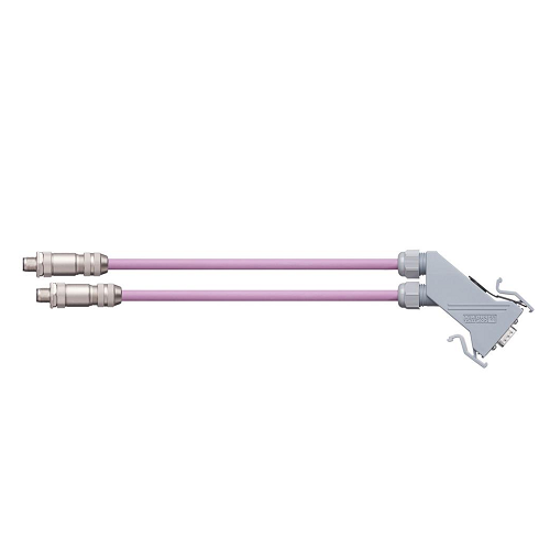 Igus In/Out M12 5 Poles Pin A / SUB-D 45° B Connector Phoenix Contact