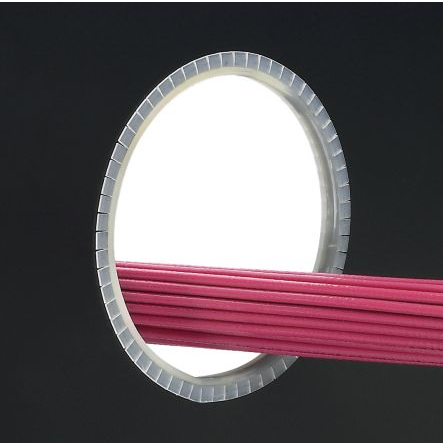 Polyethylene Slotted Grommet Edging Natural GEE36F-C