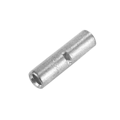 12-10 AWG Non-Insulated Seamless Barrel Butt Splices (Pack of 25)