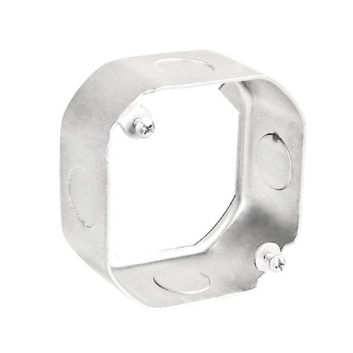 4 Inch Octagon Blank Extension Ring Gasketed 1-1/2 Inch Deep 1/2 Inch