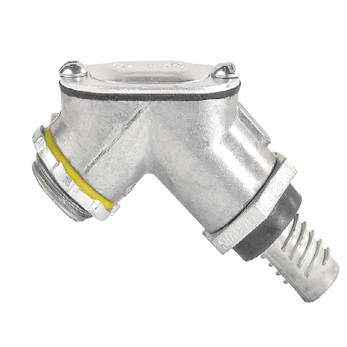 3/8" 90 Deg Airtight Plenum Fixture Whip Connectors FMT-3890 (Pack of