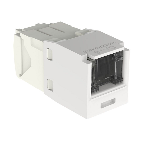 22-26 AWG Mini-Com Cat6 Shuttered Jack Module RJ45 TG Style CJH688TGAW