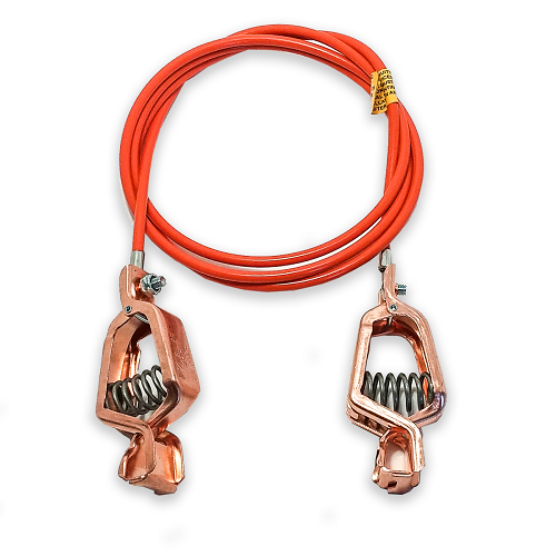 60" Heavy Duty With Orange Jacket Grounding Cable AI-000500-60