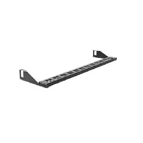 UltraMAX Patch Panel, Preloaded, 24 Port Flat 1U Black SIEMON UP6-F1-2