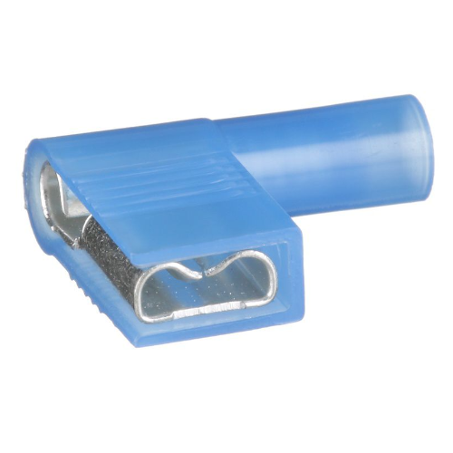 0.155 16-14 AWG Pan-Term Female Disconnect Right Angle Nylon Insulated