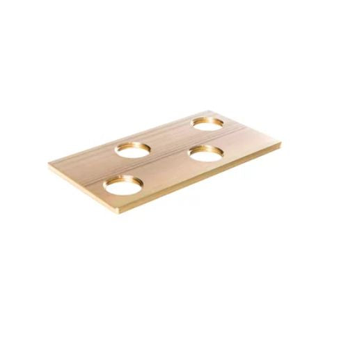 3 Holes Pyrotenax MI Brass Plate