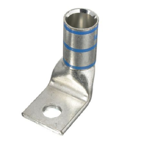 1 Hole Copper Compression Connectors Lugs Blue LCA400-12F-6