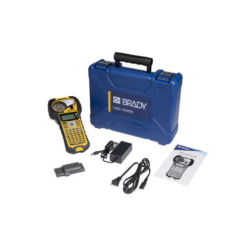 Handheld Portable Label Maker Kit with LCD Display M210-KIT