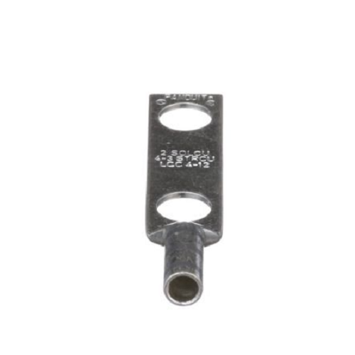 4 AWG Copper Compression Connectors Lugs Gray LCC4-12-L