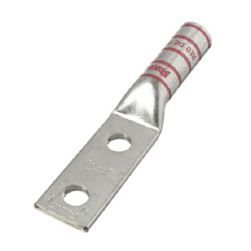 2-Hole Copper Compression Connectors Lugs Red LCC350-12-X