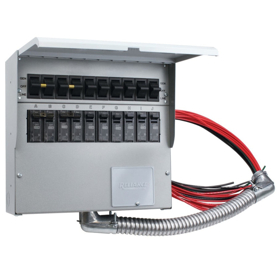30A 240VAC NEMA 1 Manual Transfer Switch A310D