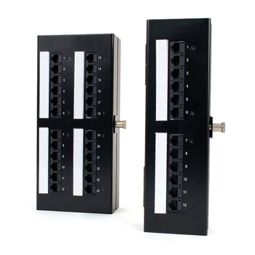 48 Port 2RU Rack Mount Patch Panel KMJ Shielded Jacks DCC4888/110SIX-S