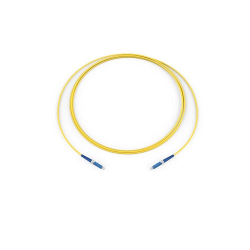 3 Feet Standard LCUPC Simplex SM 1F Single Fiber Riser Standard Yellow