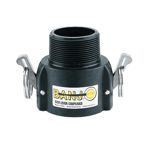 1" Female Coupler Banjo Glass-Filled Polypropylene 125B (Pack of 50)