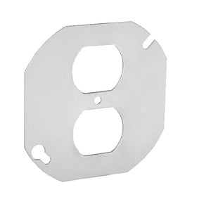 4 Inch Octagon Flat Cover 54C40 (Pack of 100)