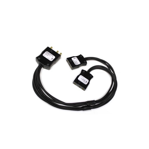 6 AWG Stage Pin Splitter 60A Male to (2) 60A Female Assembly 2 Pole 3