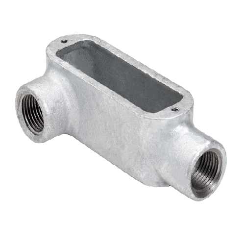 3-1/2" Rigid Conduit Bodies LR Type Malleable Iron HDG LR9MHDG