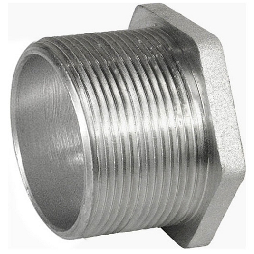 1/2" Rigid 316 Stainless Steel Threaded Chase Nipple CHN50-SS (Pack of