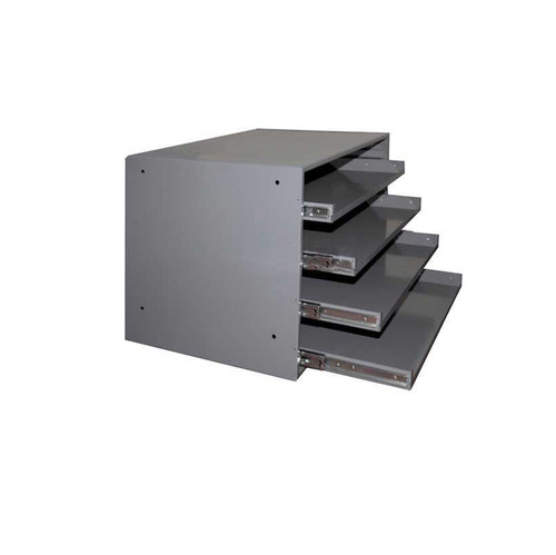 4 Drawer Rack for Large Metal Terminal Box