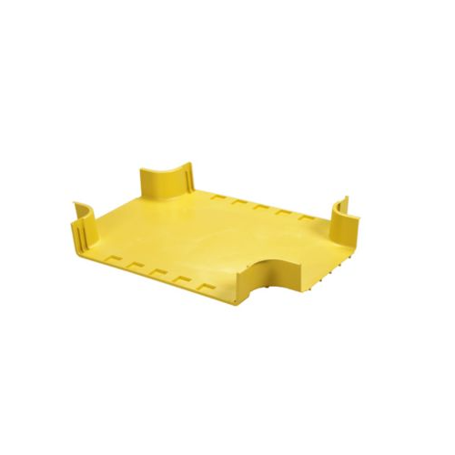 Four Way Cross Fitting Attaches FRFWC24X4W12LYL