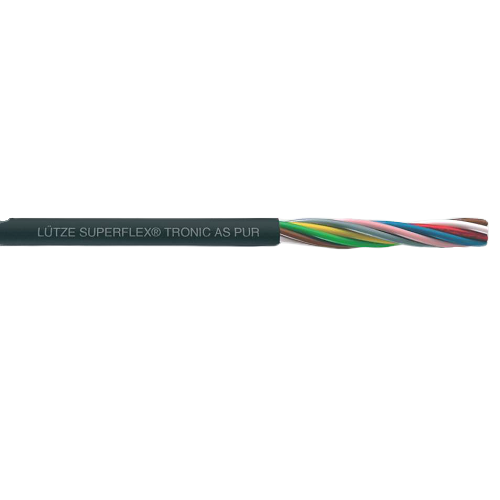 22 Awg 4 Conductor Unshielded Lutze Superflex Tronic As Pur 300V Cable