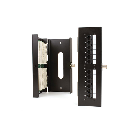 48 Port 2U Rack Mount Patch Panel 568A/B Wired DCC4888/110A5E-R