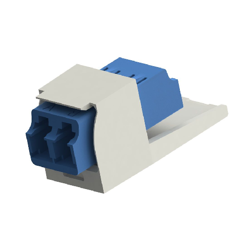 1.83 Mini-Com Blue LC Adapter Module Duplex Singlemode CMDSLCZIW