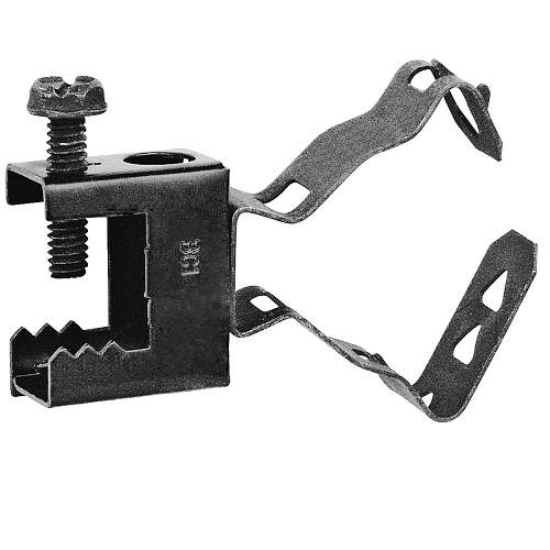 1/2 Inch Or 3/4 Inch Snap Lock Conduit Hanger With Beam Clamp Side Mou