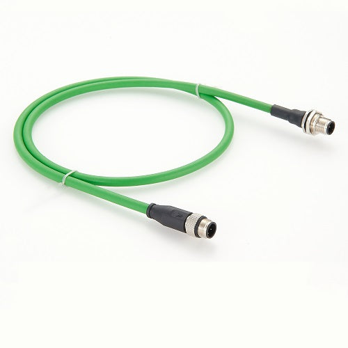 M12 D Code 4 Pin Male Chassis Mount Profinet Cable Connector PCM-0649