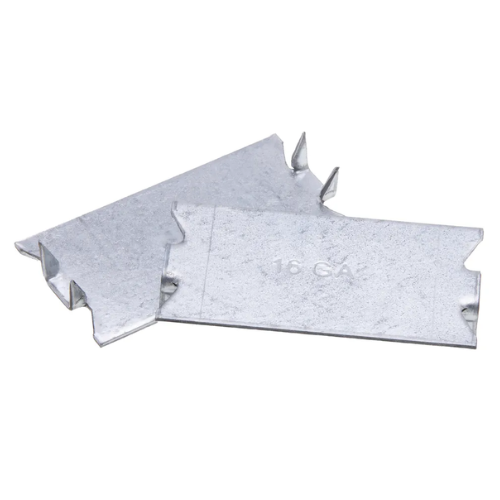 1-1/2 x 2-3/4 Inch 16 Gauge Cable Conduit Nail Plate Galvanized Steel ...