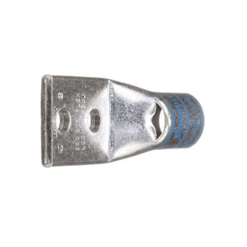 2-Hole Copper Compression Connectors Lugs Blue LCDX350-38D-6