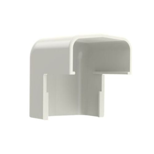 LD5 Low Voltage Outside Corner Surface Raceway Fitting Off White OCF5IW ...