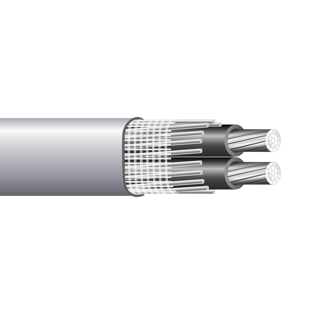 250' 1-1-1 Aluminum SEU Unarmored Service Entrance Cable